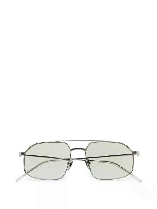 KALEOS Ross Geometric-frame Sunglasses - Silver