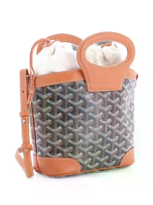Goyard Beluga Bag Coated Canvas Mini Tote Bag - Brown
