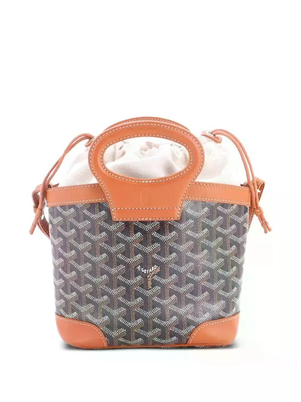 Goyard Beluga Bag Coated Canvas Mini Tote Bag - Brown
