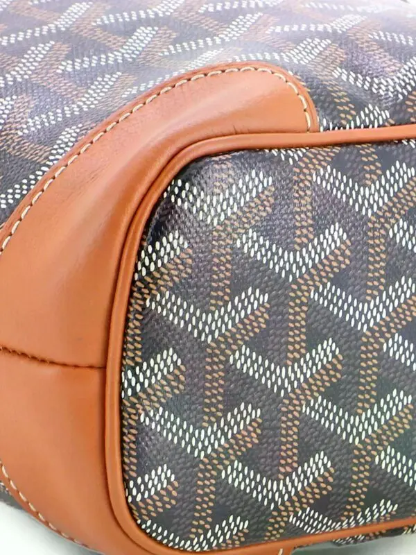 Goyard Beluga Bag Coated Canvas Mini Tote Bag - Brown