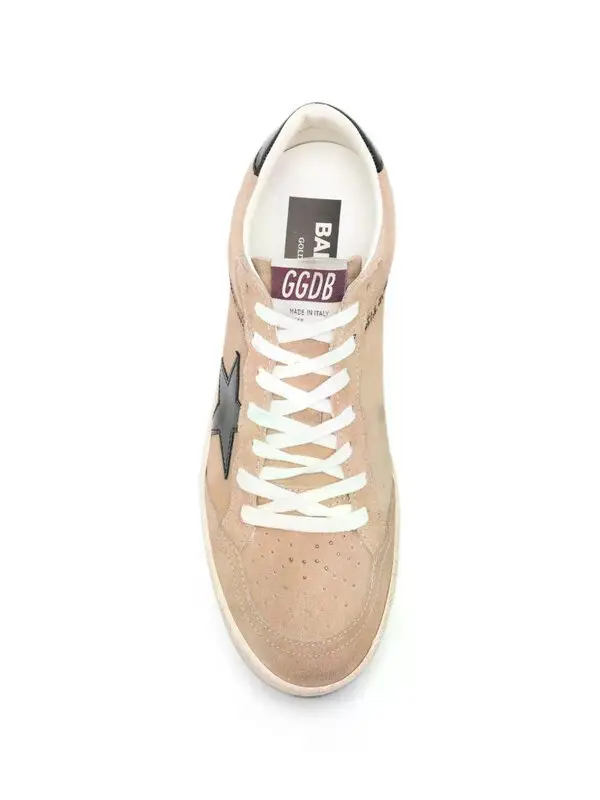 GOLDEN GOOSE Ball Star Suede Sneakers - Neutrals
