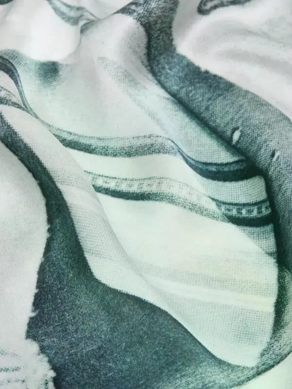 Acne Studios Silk Collage Scarf