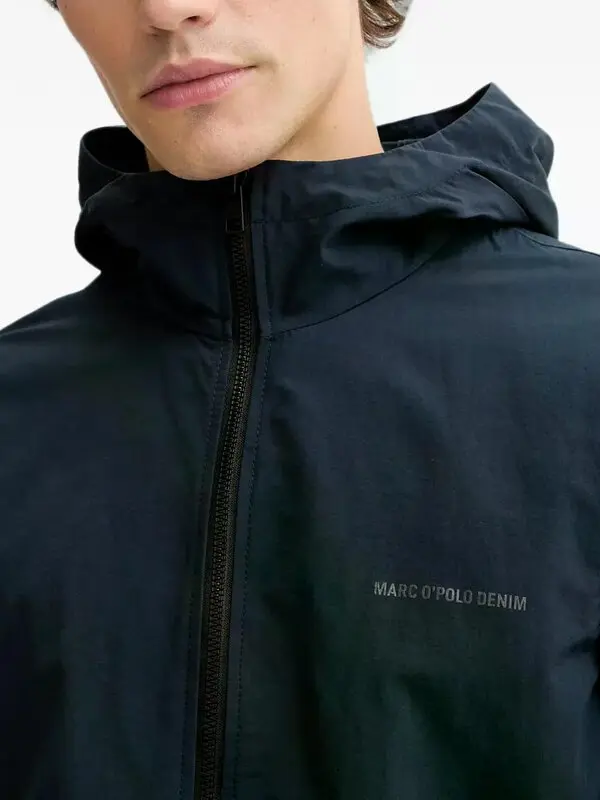 Marc O'polo Hooded Logo-print Jacket