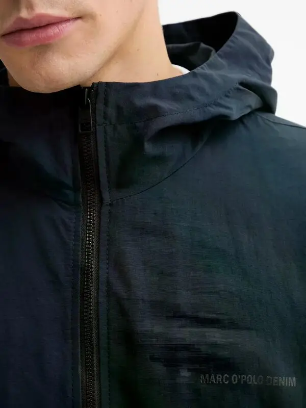 Marc O'polo Hooded Logo-print Jacket