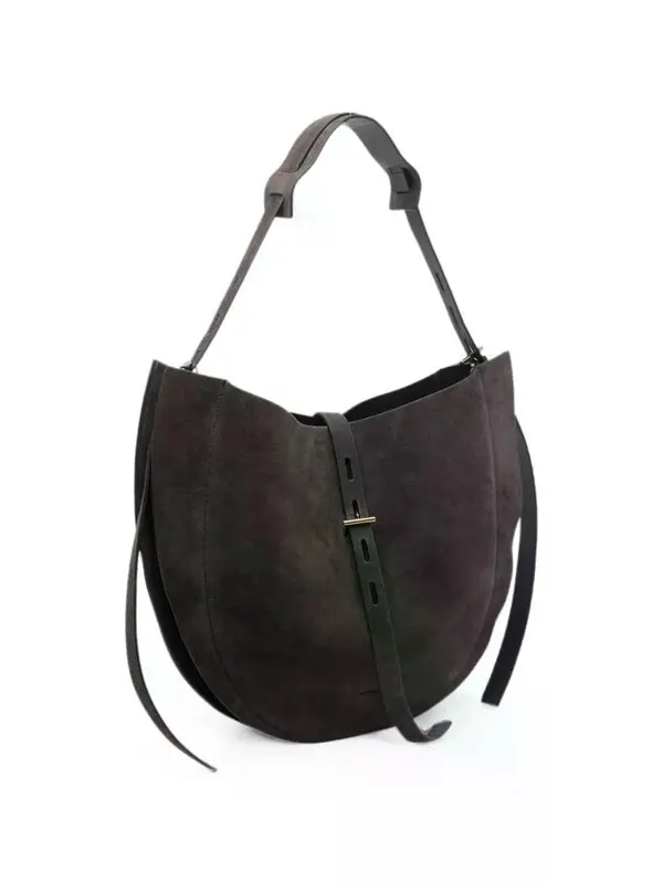 MINOBOSSI Liz Suede Shoulder Bag