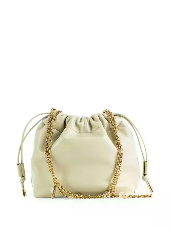 Chloé Small Icons Drawstring Nappa Leather Bucket Bag