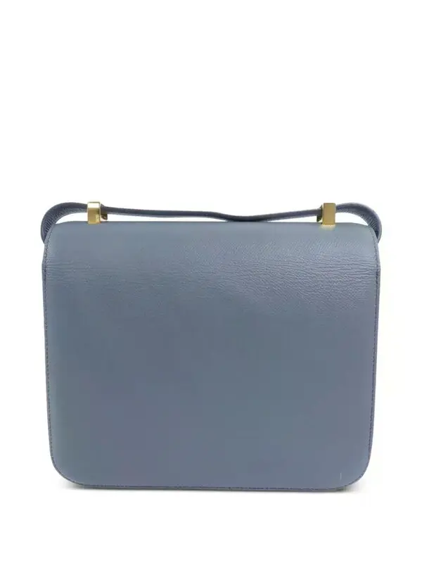 Hermès 24 Constance Epsom-leather Shoulder Bag - Blue