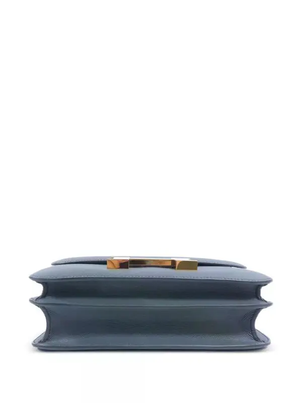 Hermès 24 Constance Epsom-leather Shoulder Bag - Blue