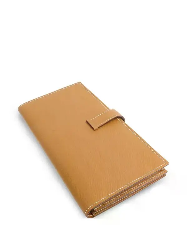 Hermès Bearn Leather Wallet - Neutrals