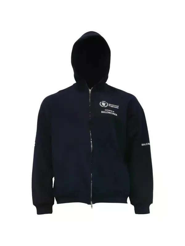 Balenciaga 2020s World Food Programme Hoodie - Blue