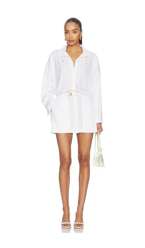 VIX PAULA HERMANNY X Rosie Huntington-whiteley Jammie Dress In . Also - White