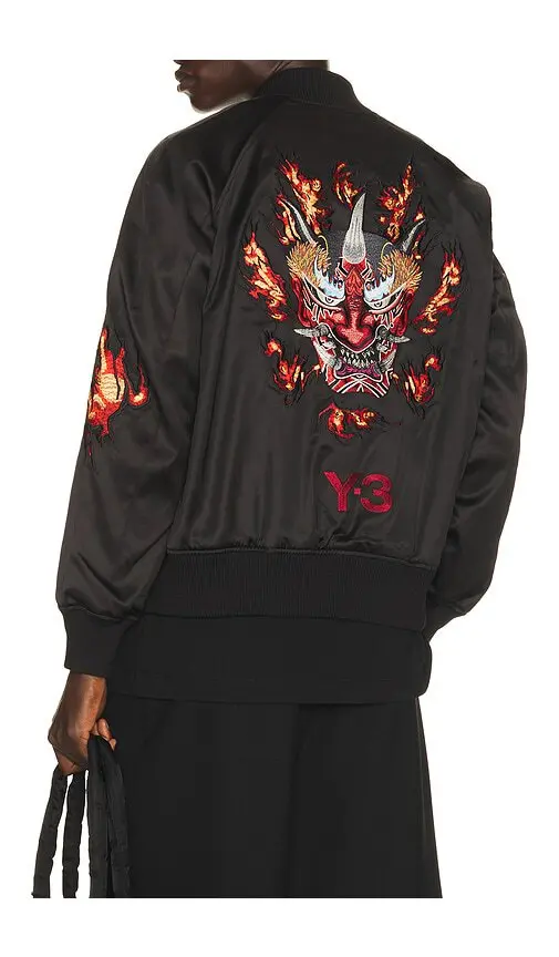 Y3 Gfx Souv Jacket In . Also - Black