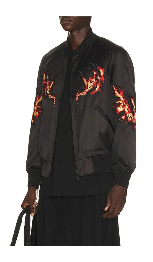 Y3 Gfx Souv Jacket In . Also