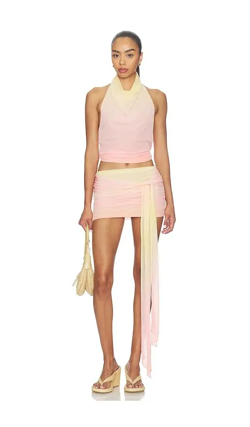 LOVERS AND FRIENDS Viola Top In . Also - Peach