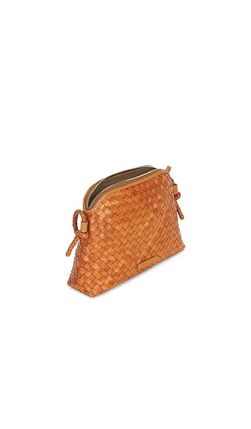 LOEFFLER RANDALL Mallory Woven Crossbody - Brown