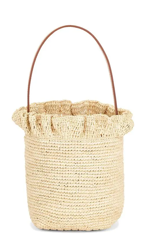 LOEFFLER RANDALL Laith Crochet Top Handle Bag
