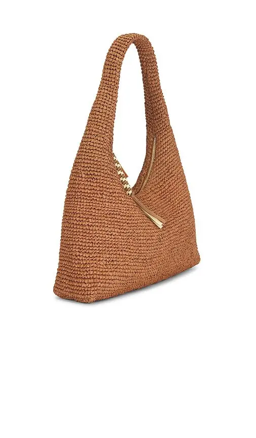 LOEFFLER RANDALL Willow Crochet Raffia Shoulder Bag