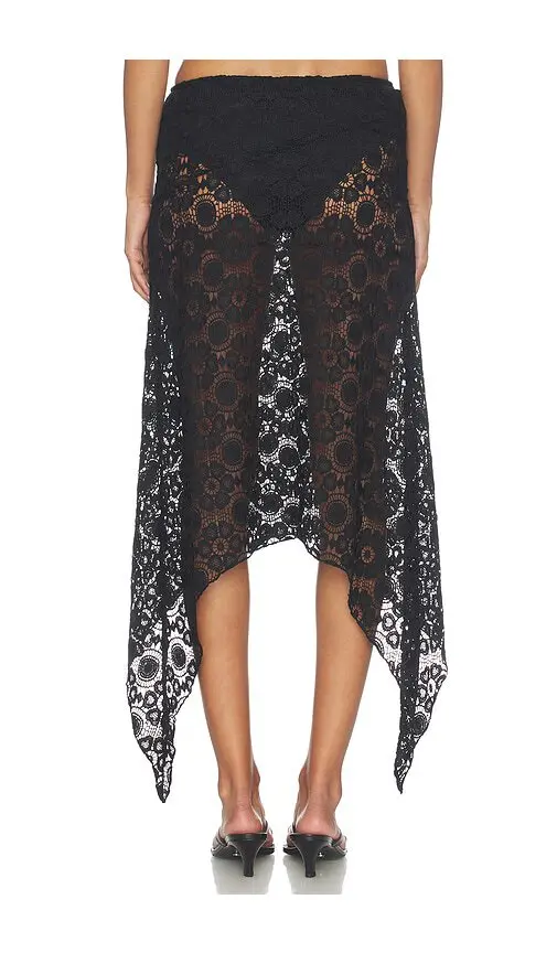 Lioness Trophy Midi Skirt In . Also