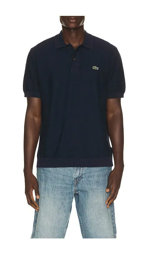 Lacoste Polo Sweater In . Also - Blue