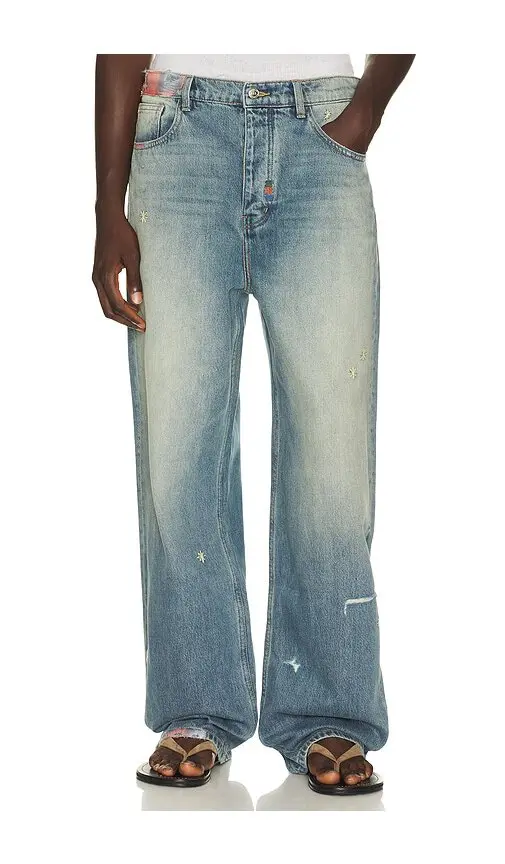 NAHMIAS Recess Baggy Jean In . Also - Blue