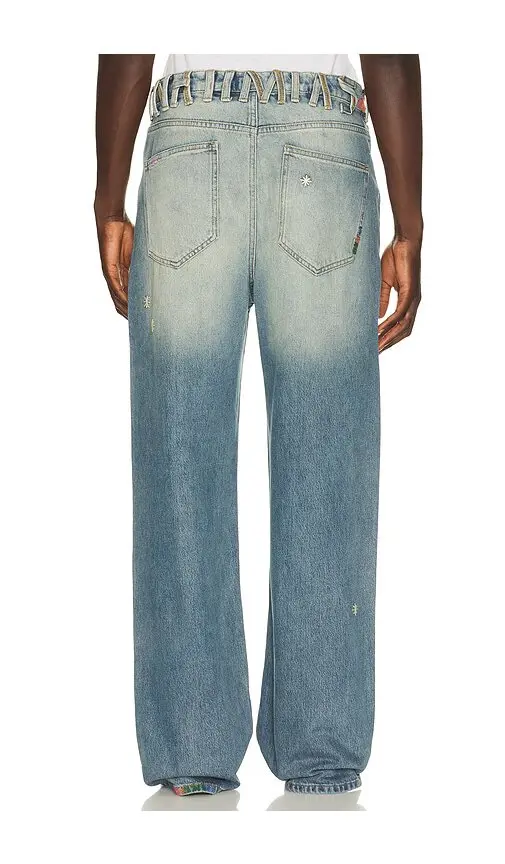 NAHMIAS Recess Baggy Jean - Blue