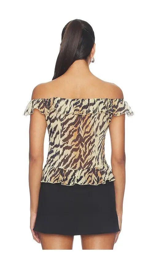 Lioness Timeless Ruffle Top In . Also - Multi
