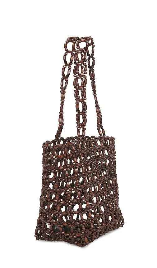 Madewell Wood Bead Tote Bag