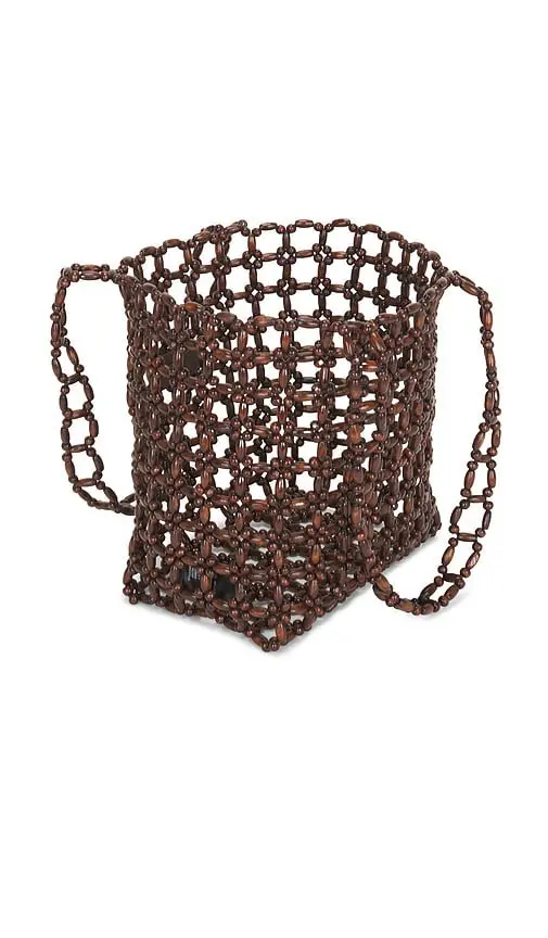 Madewell Wood Bead Tote Bag