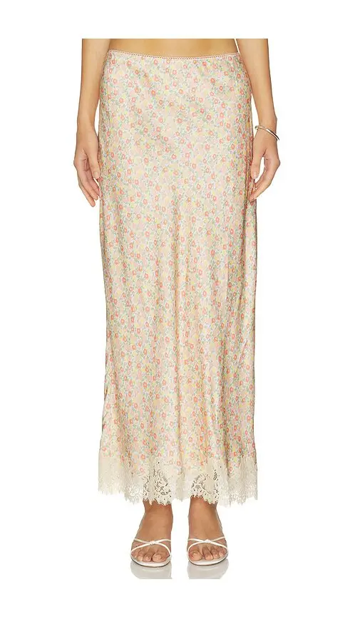 Rixo Matilde Skirt In . Also - Yellow