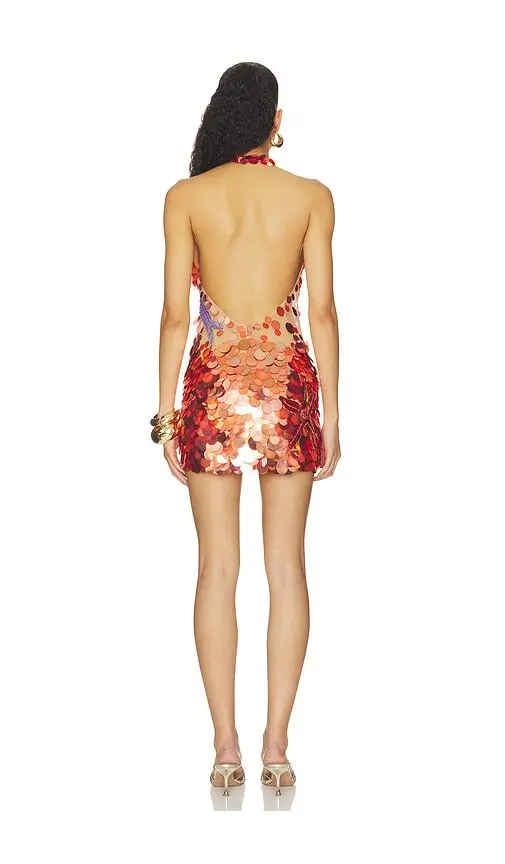 Retrofete Dorothy Embroidered Dress In . Also