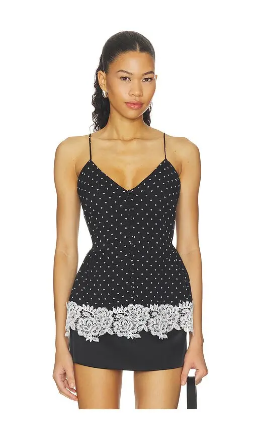 ROTATE BY BIRGER CHRISTENSEN Laceband Camisole In . Also