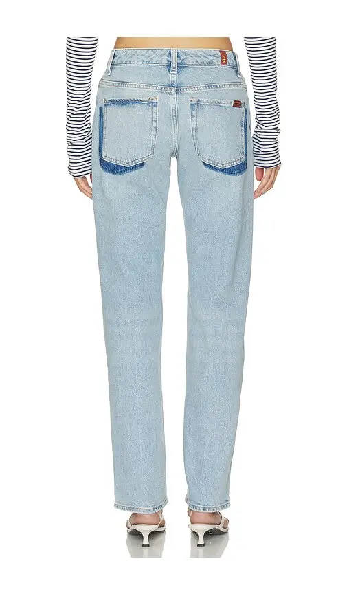 7 For All Mankind Calie Straight Jean