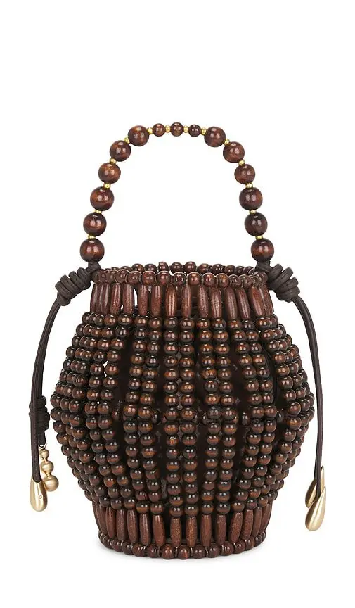 Cult Gaia Lanterna Top Handle Bag - Brown