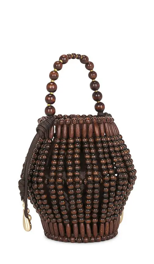 Cult Gaia Lanterna Top Handle Bag - Brown