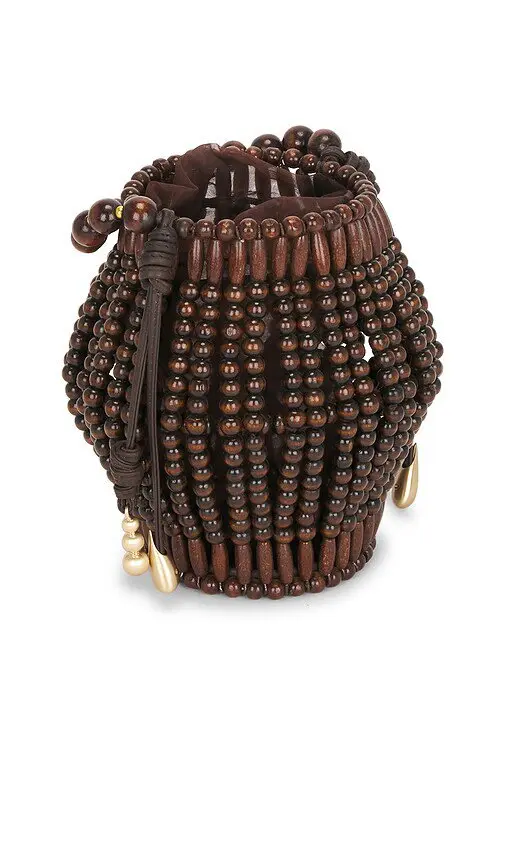 Cult Gaia Lanterna Top Handle Bag - Brown
