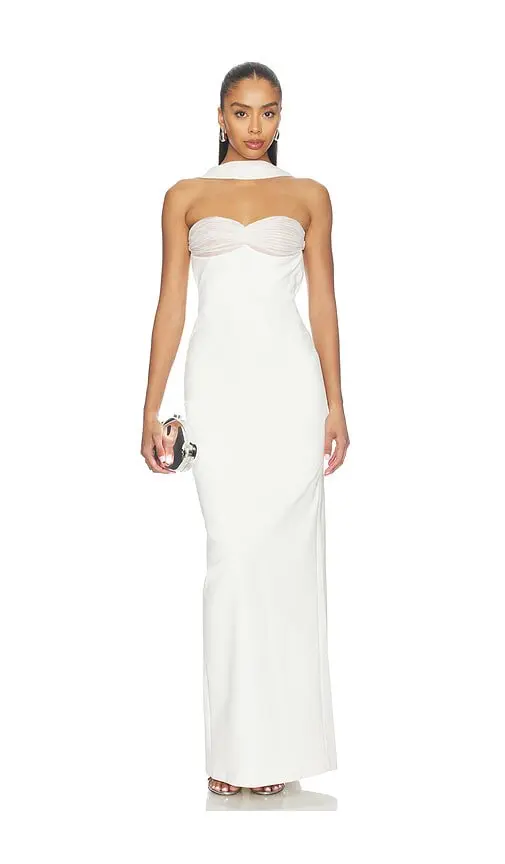 Retrofete Daufine Maxi Dress In . Also - White