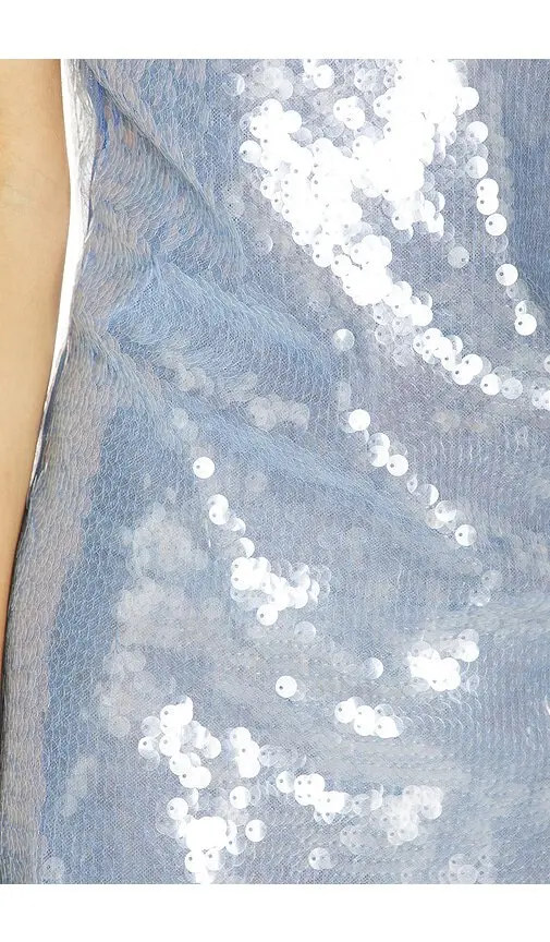 Retrofete Deserae Dress In . Also - Blue