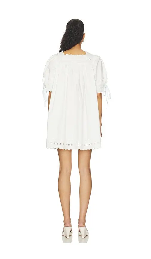 Sandy Liang Daikon Dress In . Also