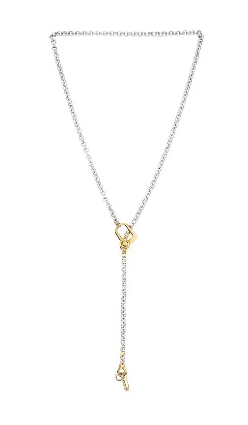 Demarson Juno Necklace - Metallic Silver