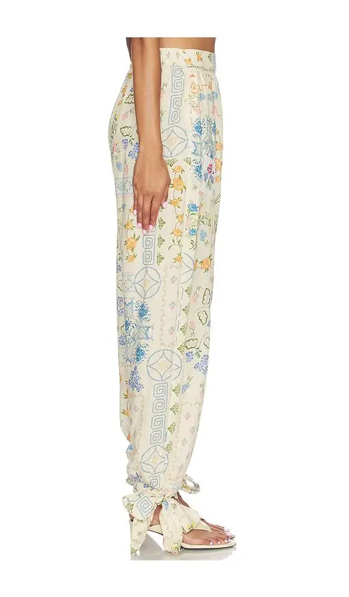 Agua Bendita Zaida Bleu Pants - Beige