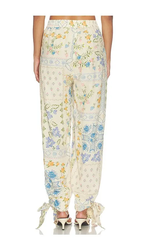 Agua Bendita Zaida Bleu Pants - Beige