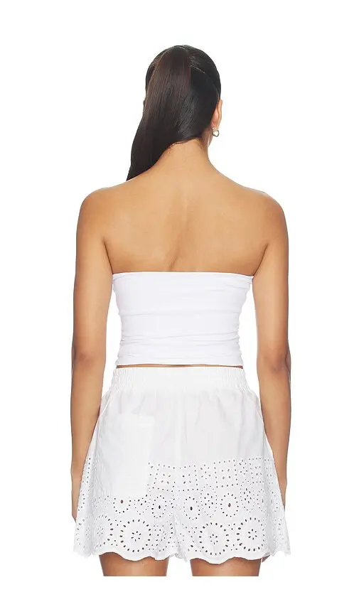 Susana Monaco Wire Gathered Tube Top In . Also