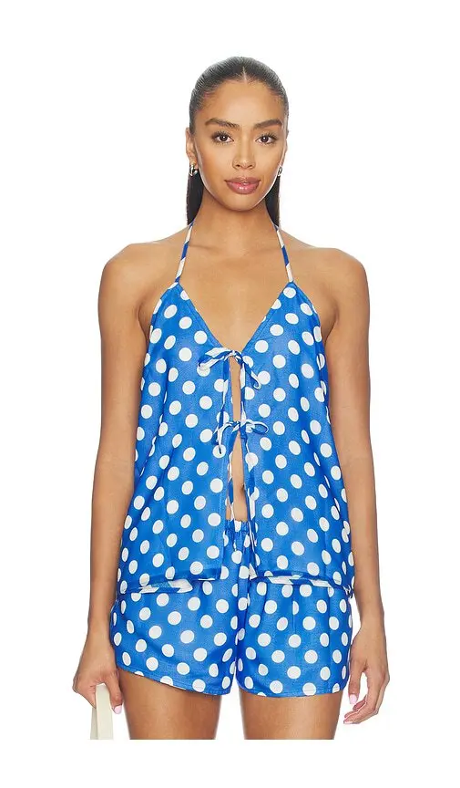 Solid & Striped The Colette Reversible Top In . Also - Blue