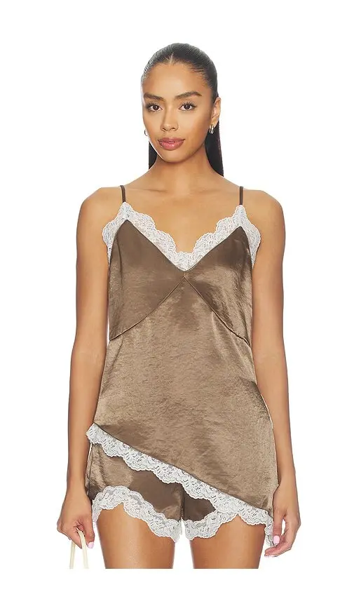 SNDYS. Toni Cami Top In . Also - Chocolate
