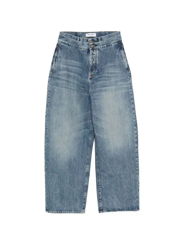 Attico Denim Cotton Jeans - Blue