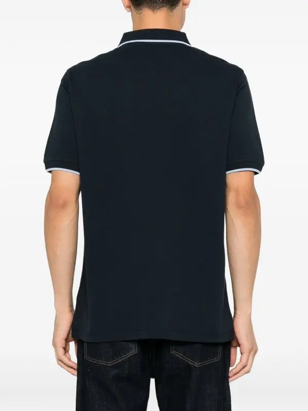 Paul Smith Zebra Logo Cotton Polo Shirt