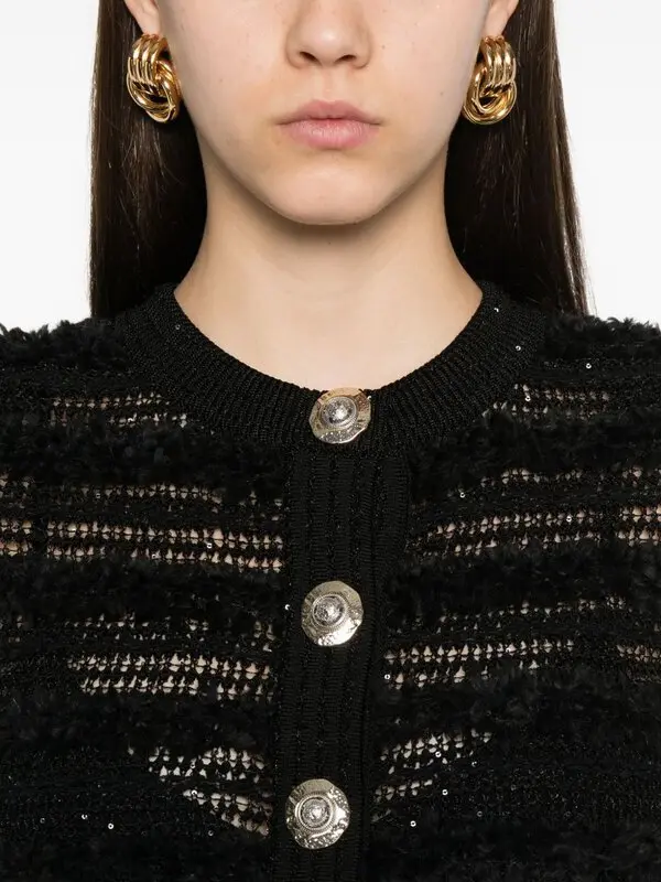 Balmain Tweed Cardigan