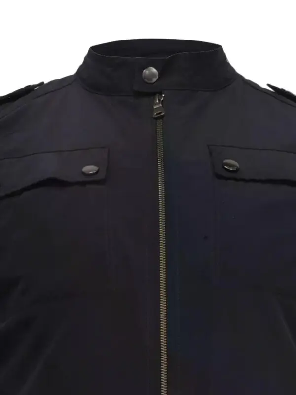 BOSS Stand-collar Flap-pocket Jacket