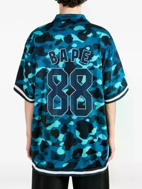 A BATHING APE Camo-print Shirt