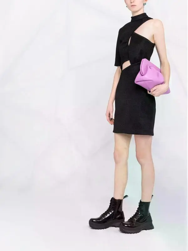 Stella McCartney Cut-out Asymmetric Dress